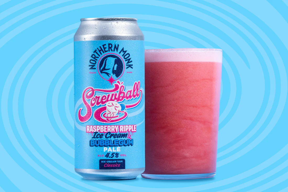 Screwball - Northern Monk - Raspberry Ripple Ice Cream & Bubble Gum Pa ...