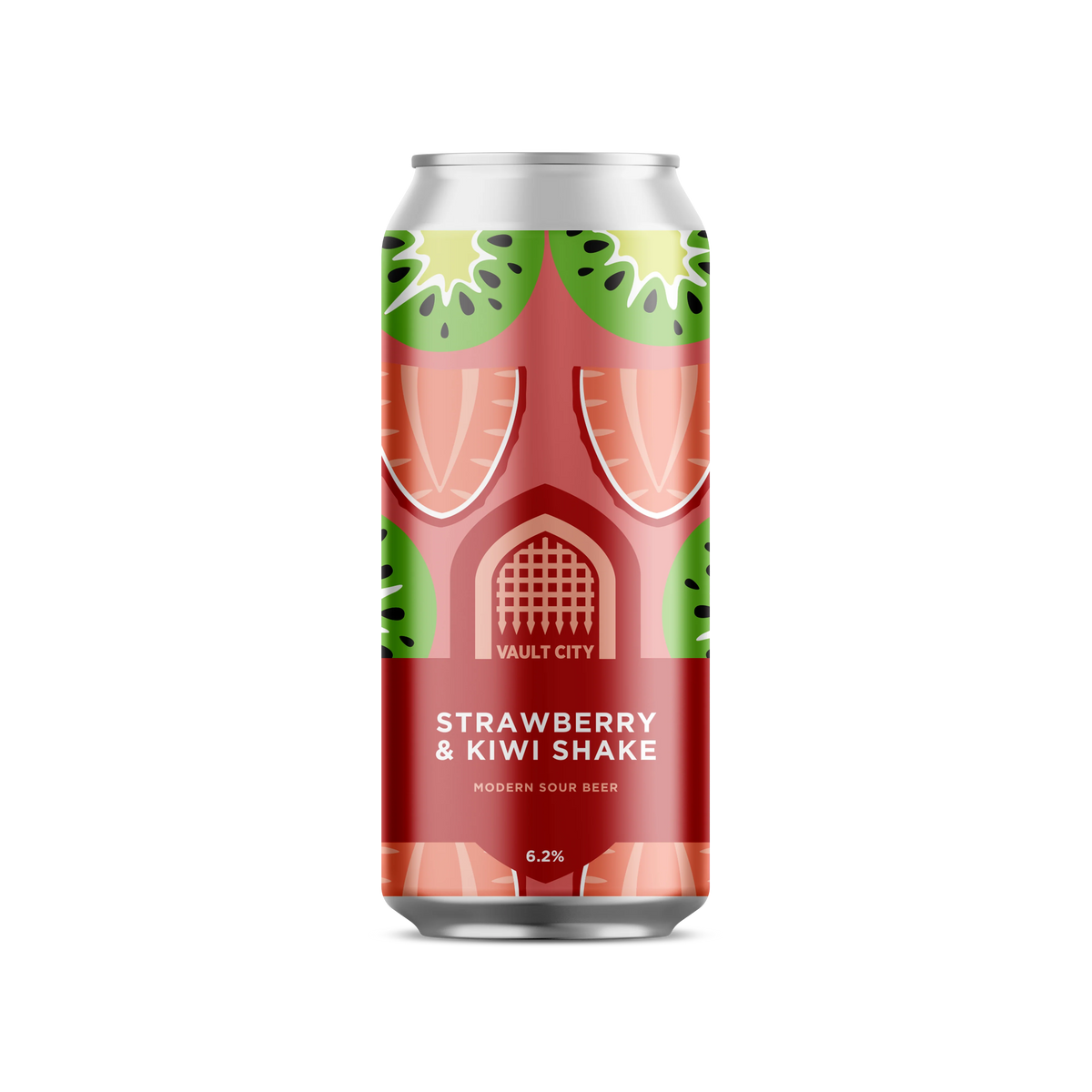 Strawberry & Kiwi Shake - Vault City - Strawberry & Kiwi Shake Sour, 6 ...