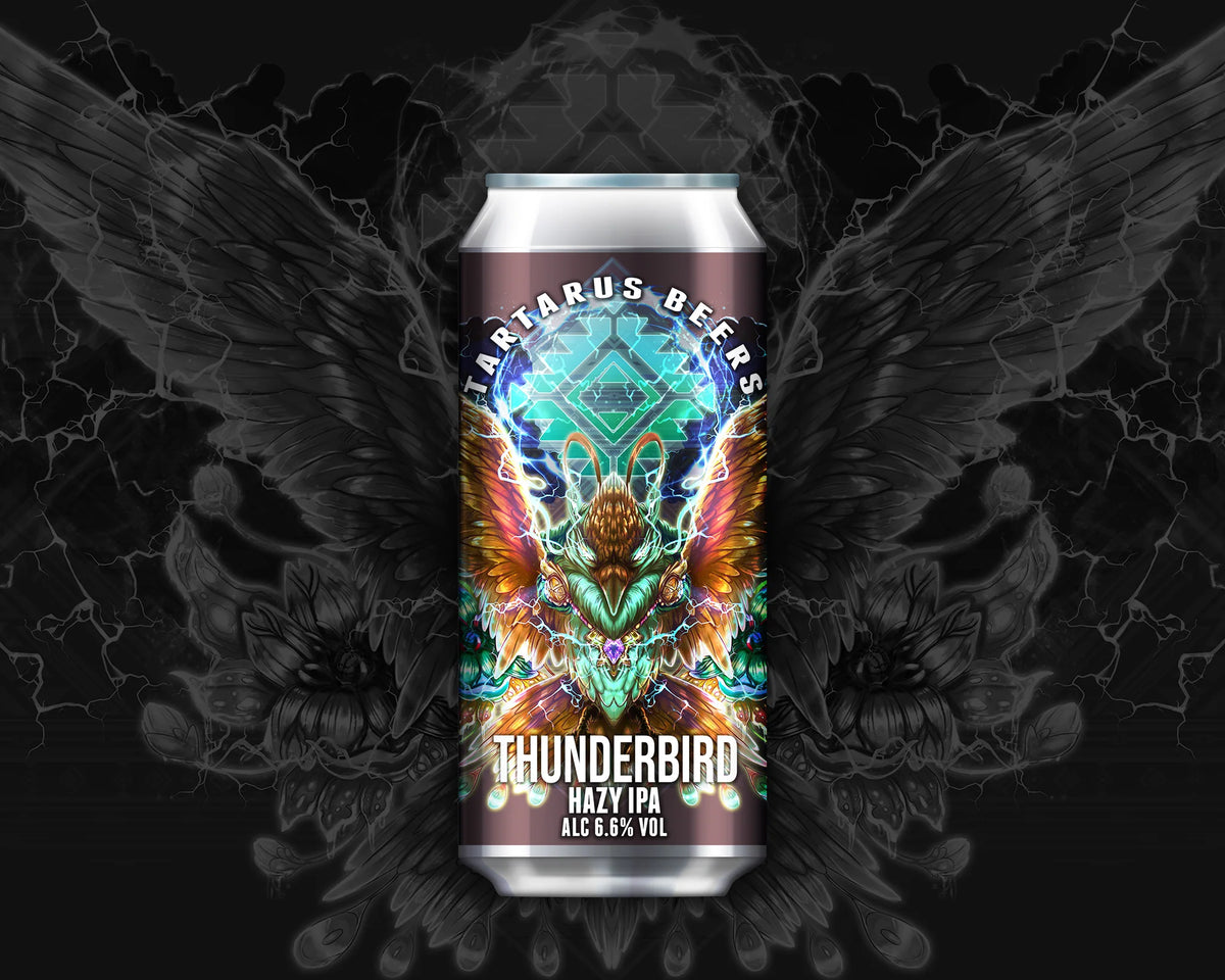 Thunderbird - Tartarus Beers - Hazy IPA, 6.6%, 440ml Can – Raynville ...