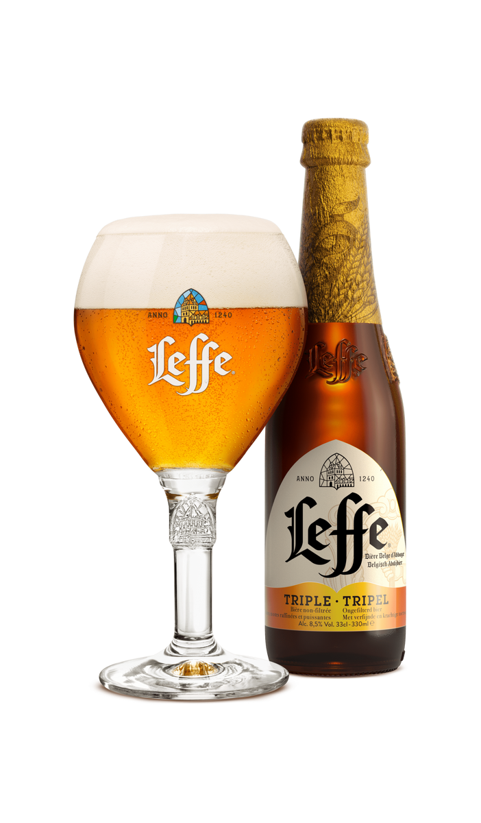 Leffe Tripel - Abbaye de Leffe - Belgian Tripel, 8.5%, 330ml Bottle ...