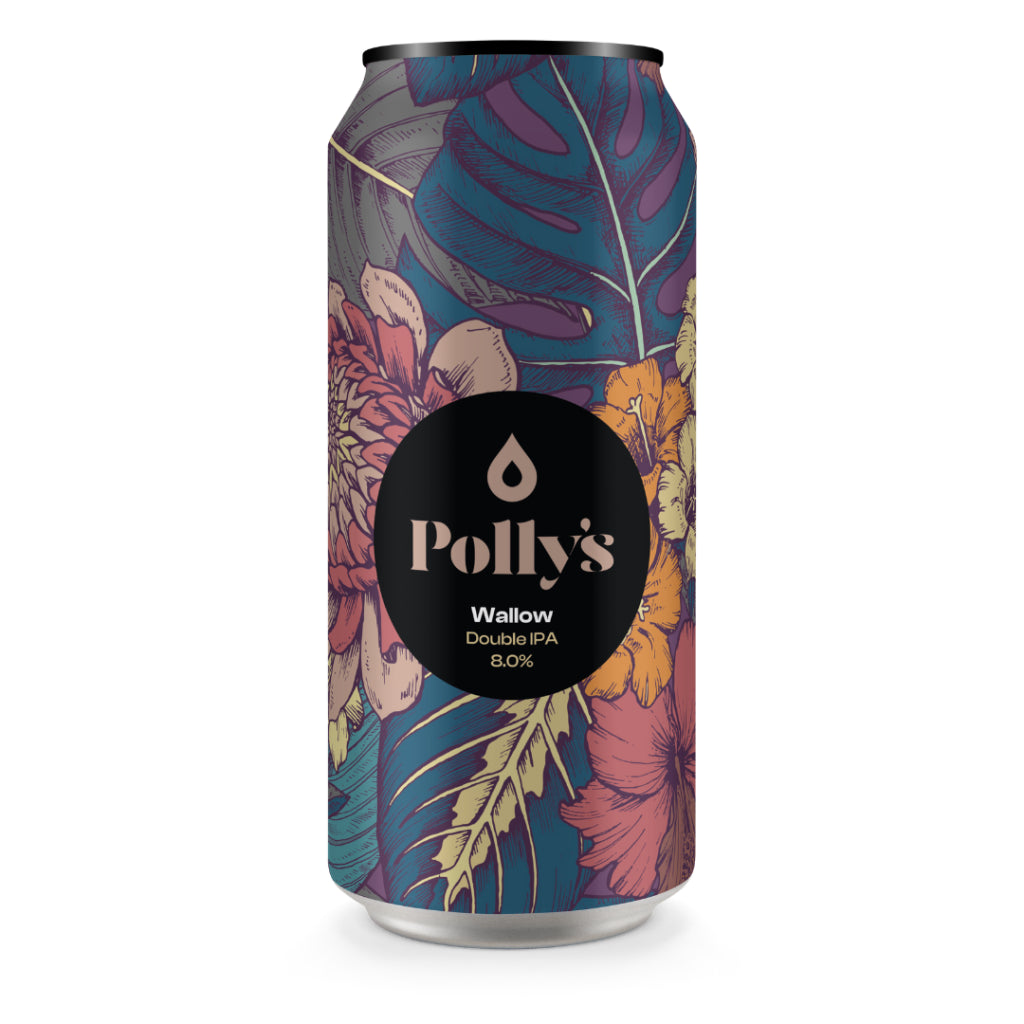 Wallow - Polly's Brew Co - DIPA, 8%, 440ml Can – Raynville Superstore