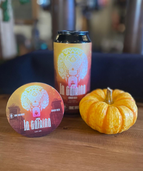 LA Catrina - DMC Brewery - Pumpkin Spiced Ginger Beer, 4.8%, 440ml Can ...