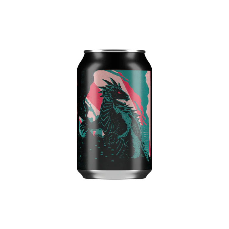 Very Big Dragon - Fierce Beer X Neon Raptor - Chocolate, Maple , Hazel ...