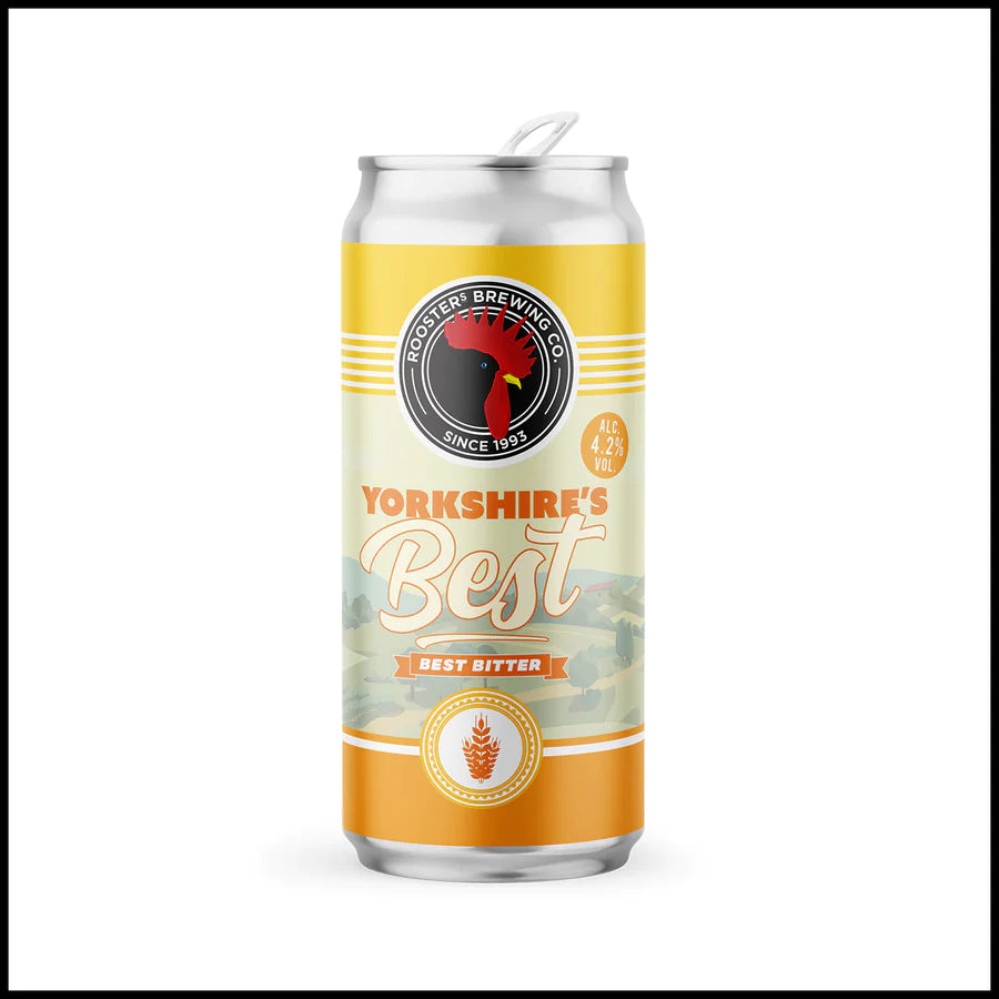 Yorkshire's Best - Roosters Brewery - Modern Classic Bitter, 3.8%, 440 ...