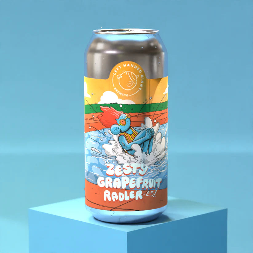 Zesty Grapefruit Radler - Left Handed Giant - Zesty Grapefruit Radler ...