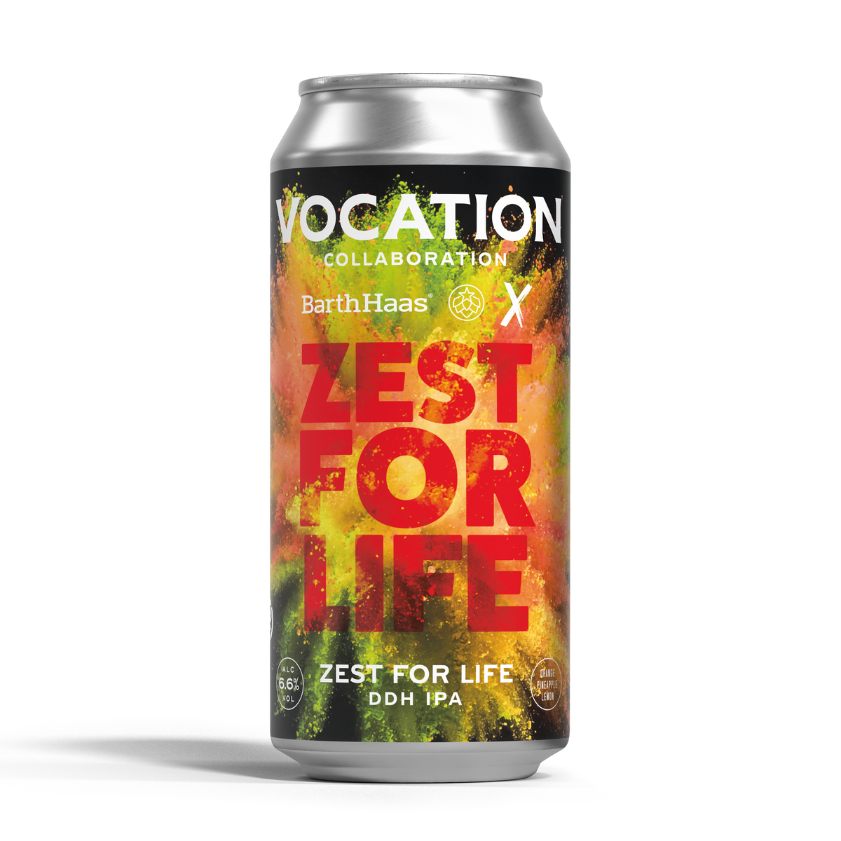 Zest For Life - Vocation Brewery - DDH IPA, 6.6%, 440ml Can – Raynville ...