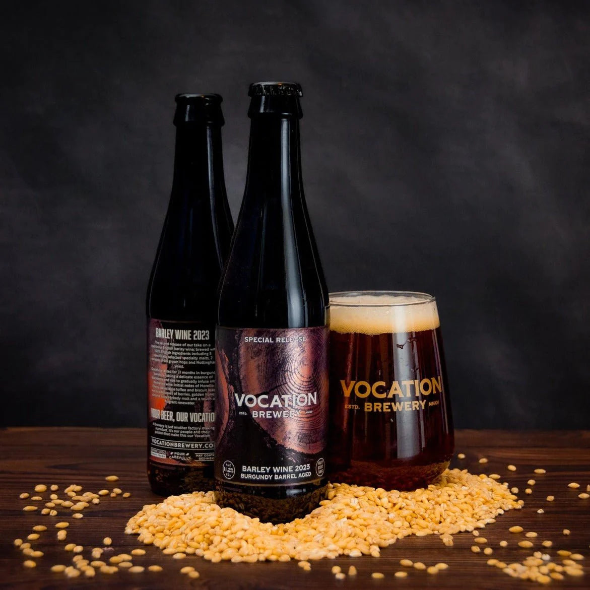 BA Barley Wine 2023 - Vocation Brewery - Burgundy Barrel Aged Barley W ...
