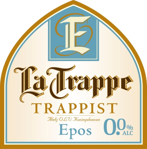 Epos - Bierbrouwerij De Koningshoeven - Trappist Beer, 0.0%, 330ml Bot ...