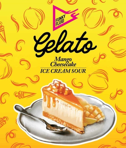Gelato Ice Cream Sour - Funky Fluid - Mango Cheesecake Ice Cream Sour ...