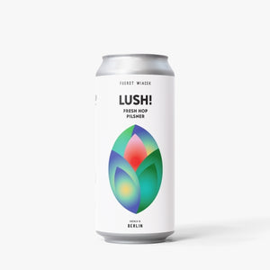 Lush - Fuerst Wiacek X Donzoko Brewing Co - Fresh Hop Pilsner, 6%, 440 ...