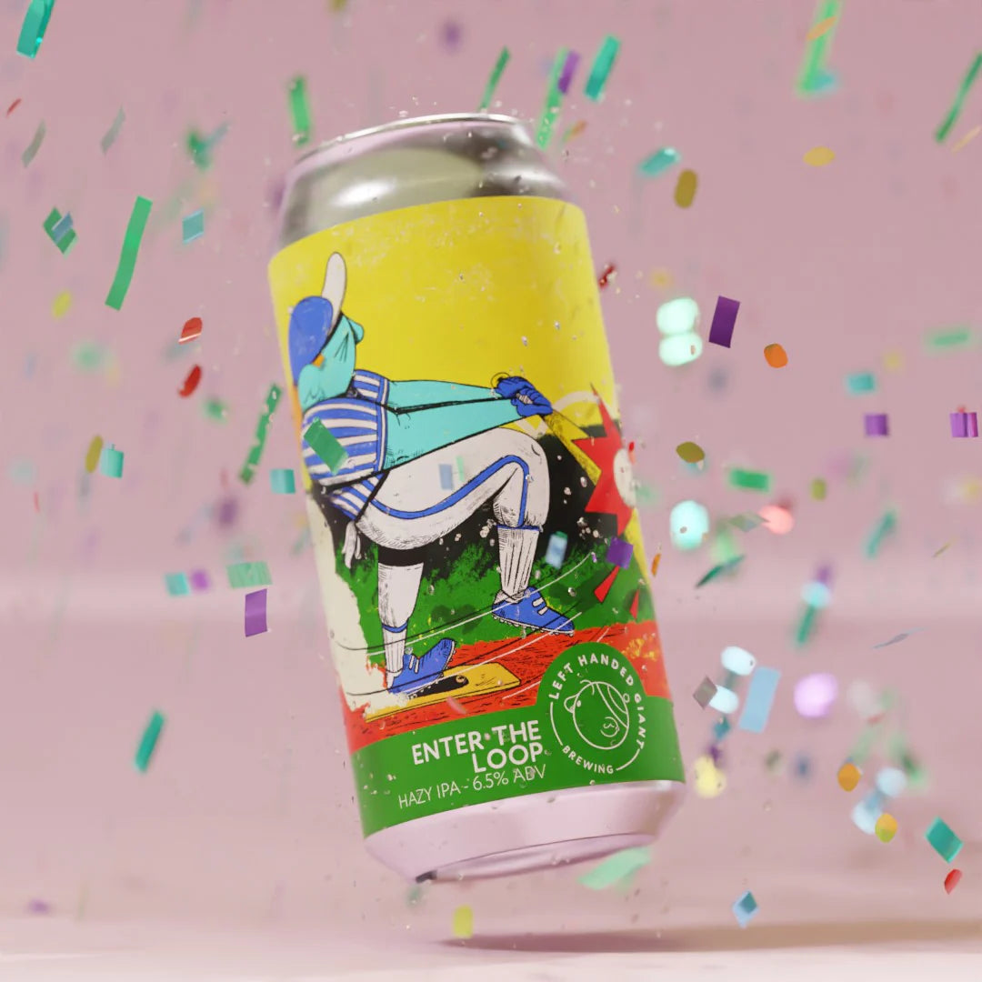 Enter The Loop - Left Handed Giant - Hazy IPA, 6.5%, 440ml Can ...