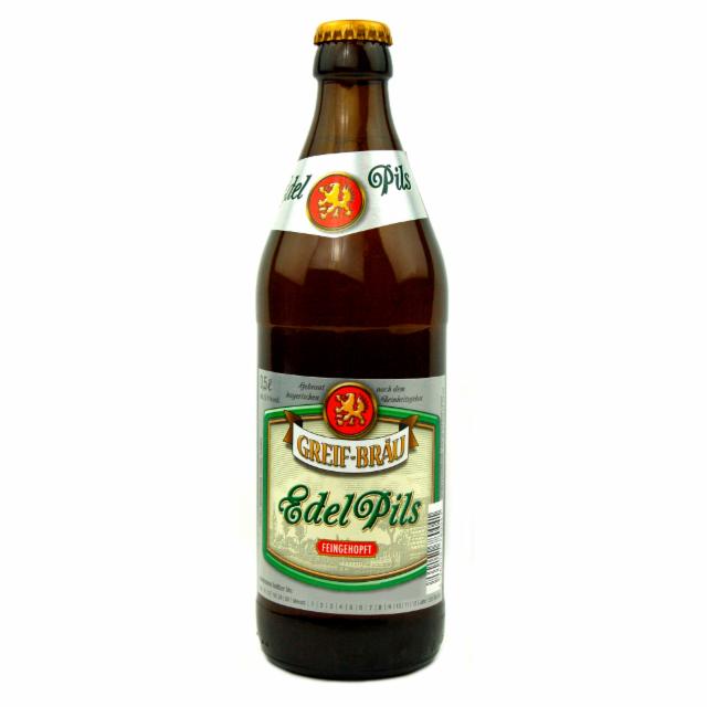 Edel Pils - Brauerei Josef Greif - Edel Pils, 5.1%, 500ml Bottle ...