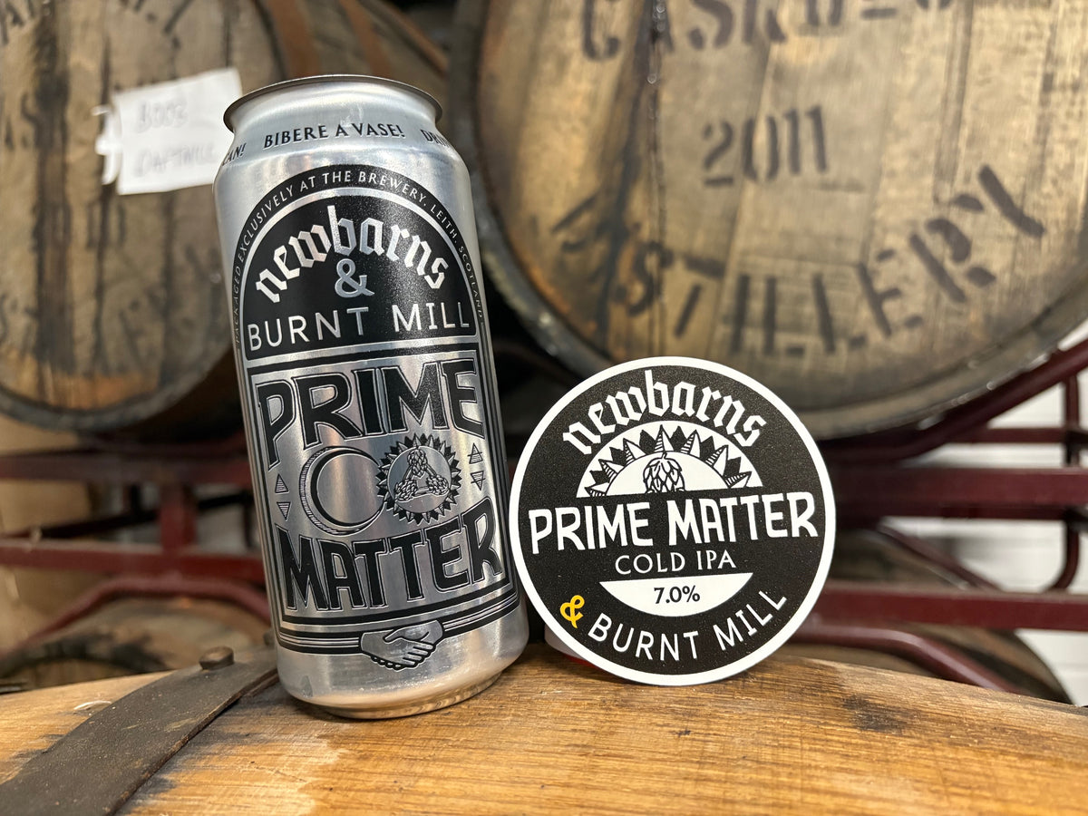 Prime Matter - Newbarns Brewery X Burnt Mill - Cold IPA, 7%, 440ml Can ...
