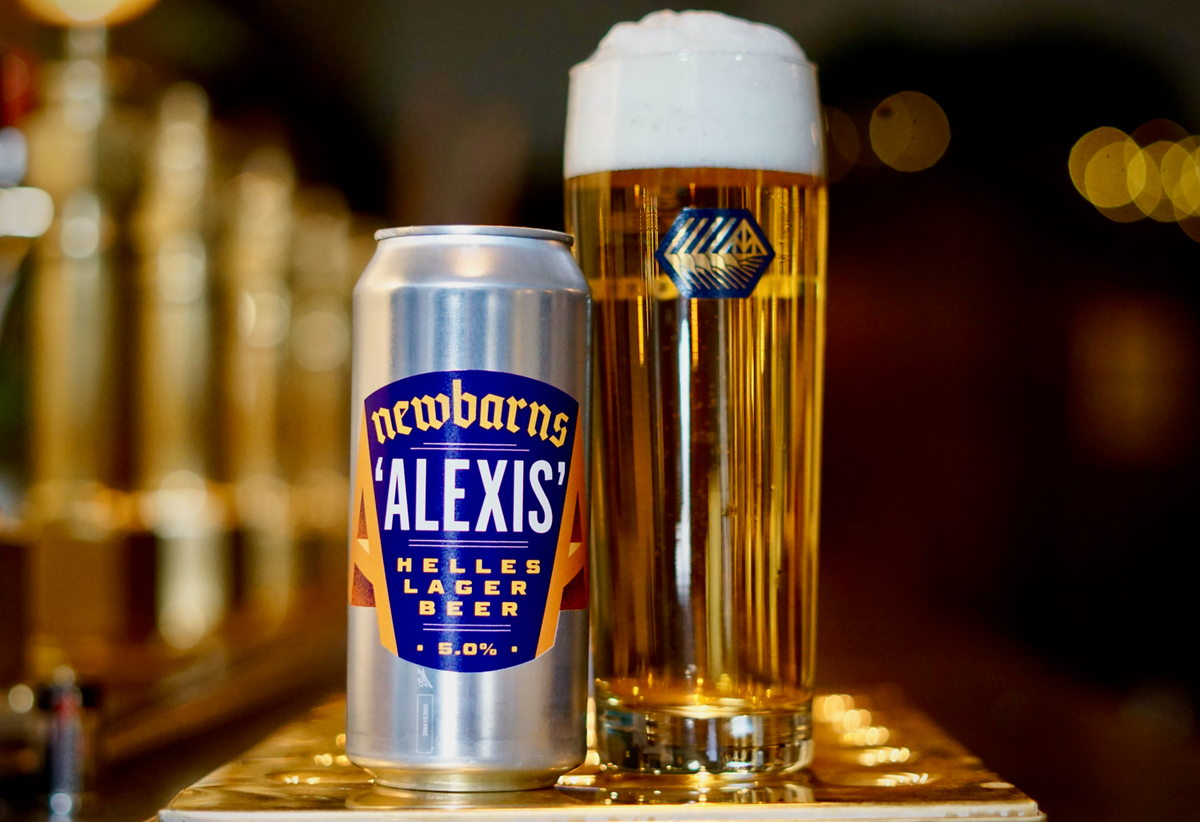 Alexis Helles - Newbarns Brewery - Helles Lager Beer, 5%, 440ml Can ...