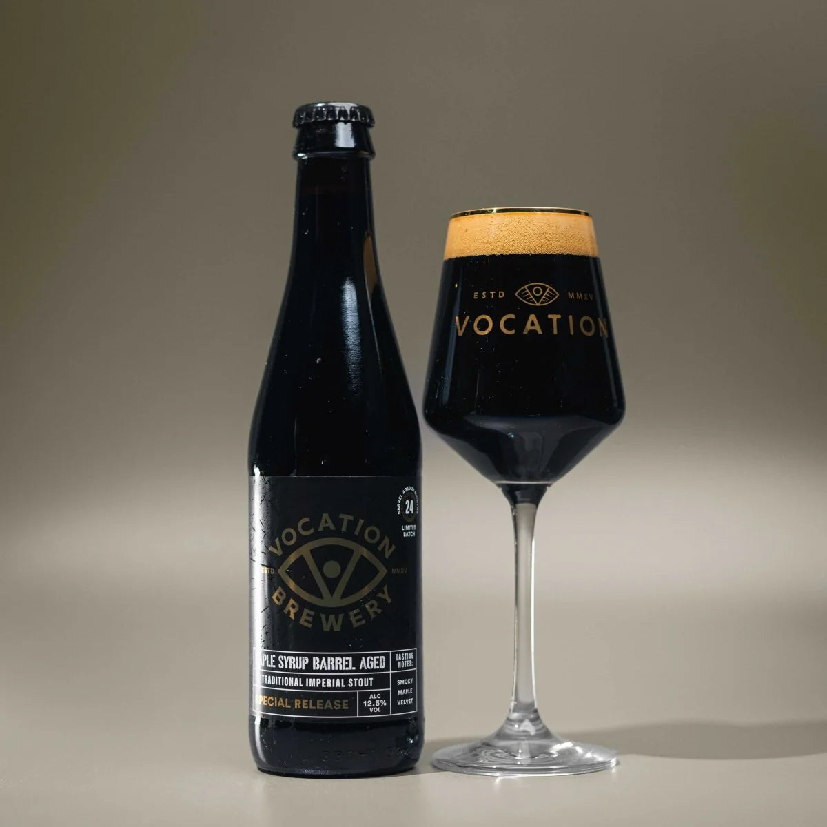 Maple Syrup Barrel Aged Imperial Stout - Vocation Brewery - Maple Syru ...