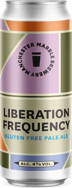 Liberation Frequency - Marble Beers - Gluten Free Pale Ale, 4%, 500ml ...