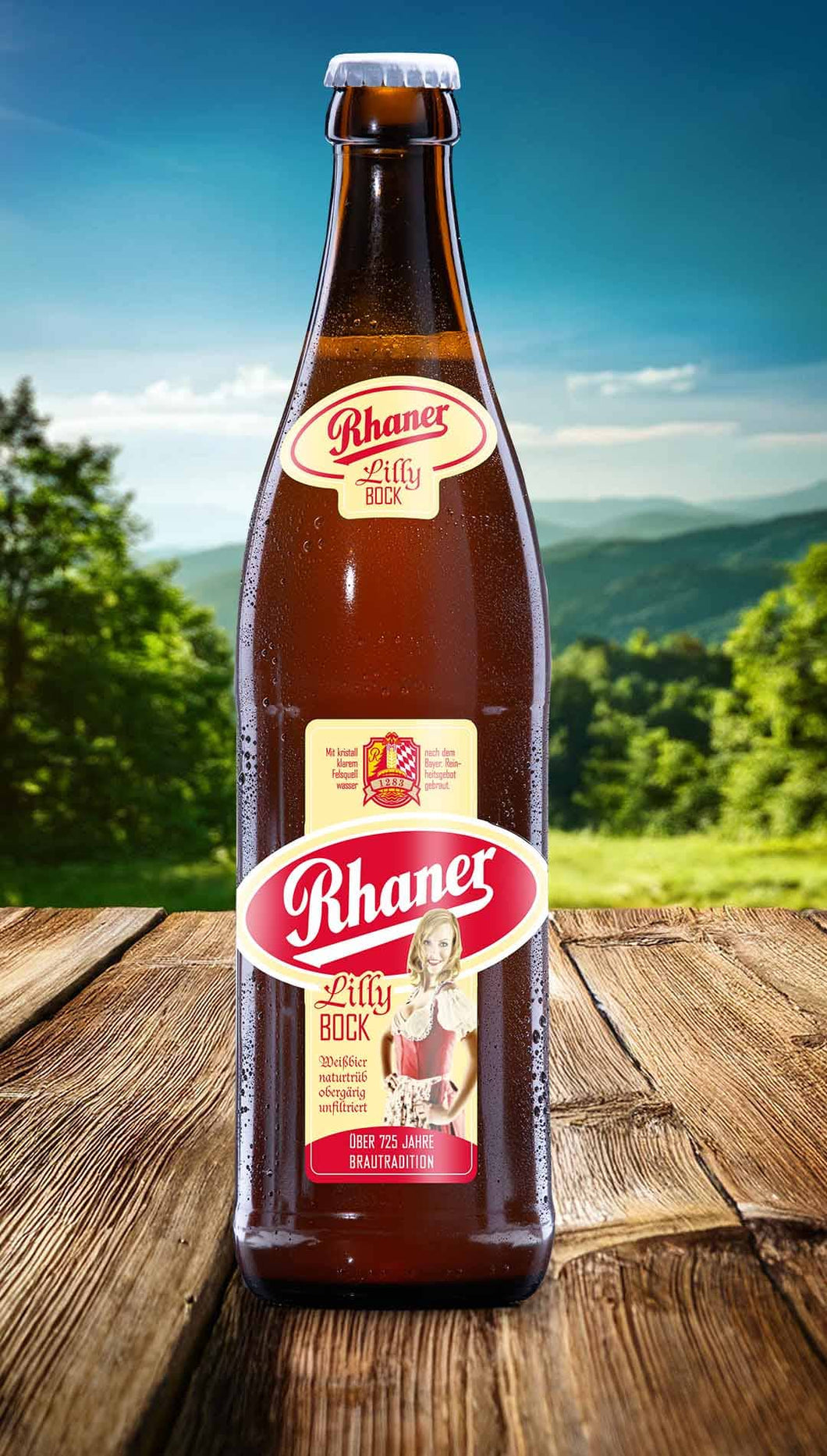 Lilly Bock - Rhanerbräu - Bockbier, 6.5%, 500ml Bottle – Raynville ...