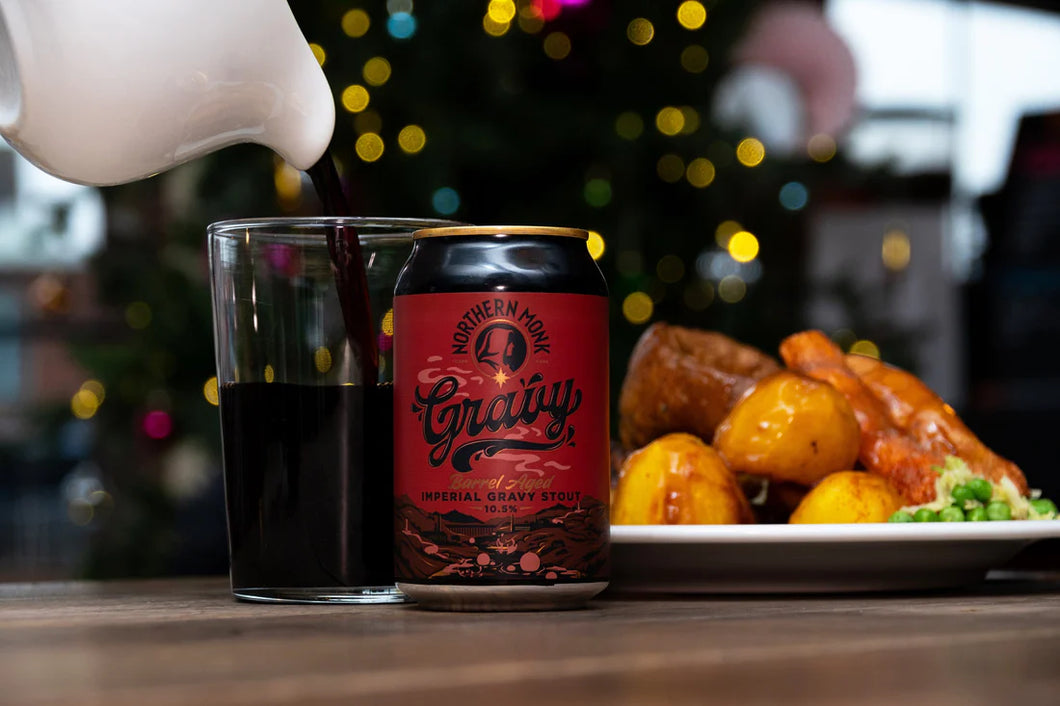 Gravy - Northern Monk X Great North Pie Co - Barrel Aged Gray Imperial ...