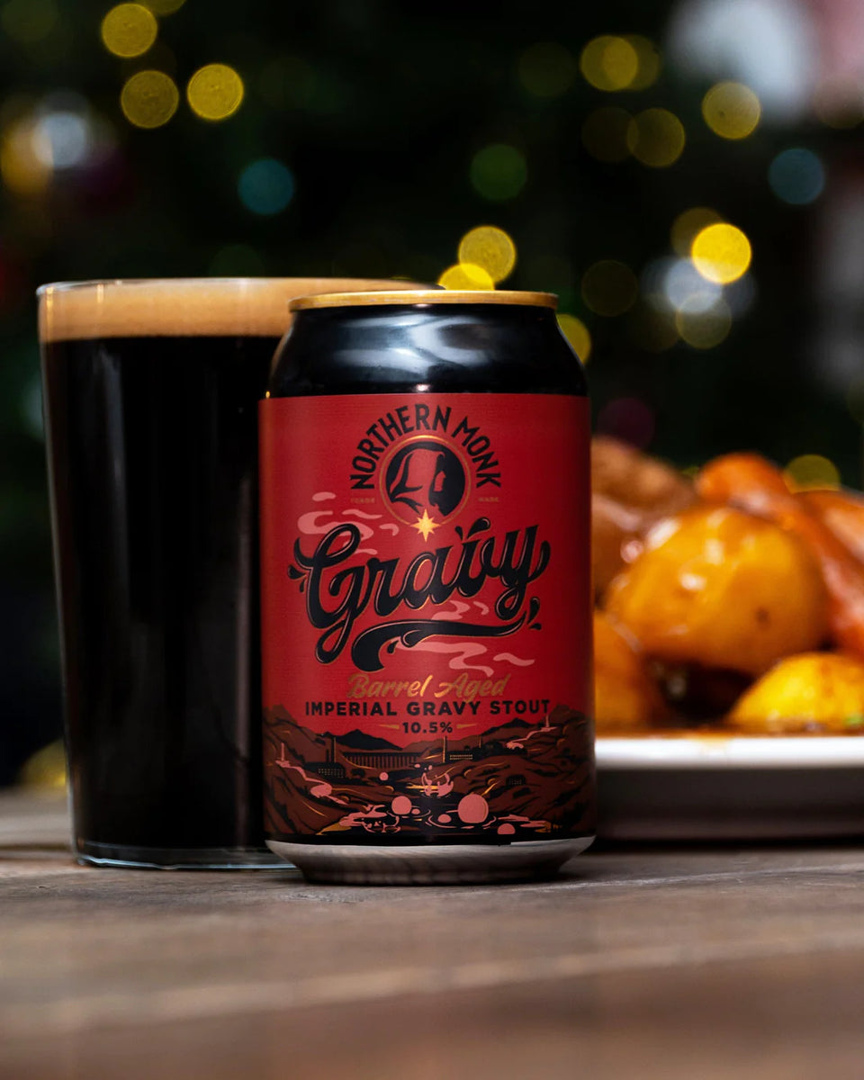 Gravy - Northern Monk X Great North Pie Co - Barrel Aged Gray Imperial ...