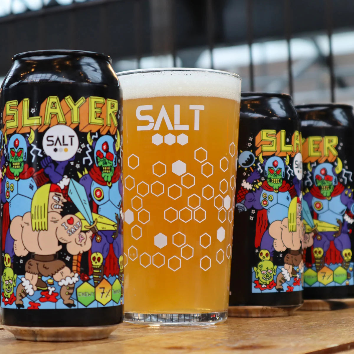 Slayer - Salt Beer Factory - NEIPA, 7%, 440ml Can – Raynville Superstore