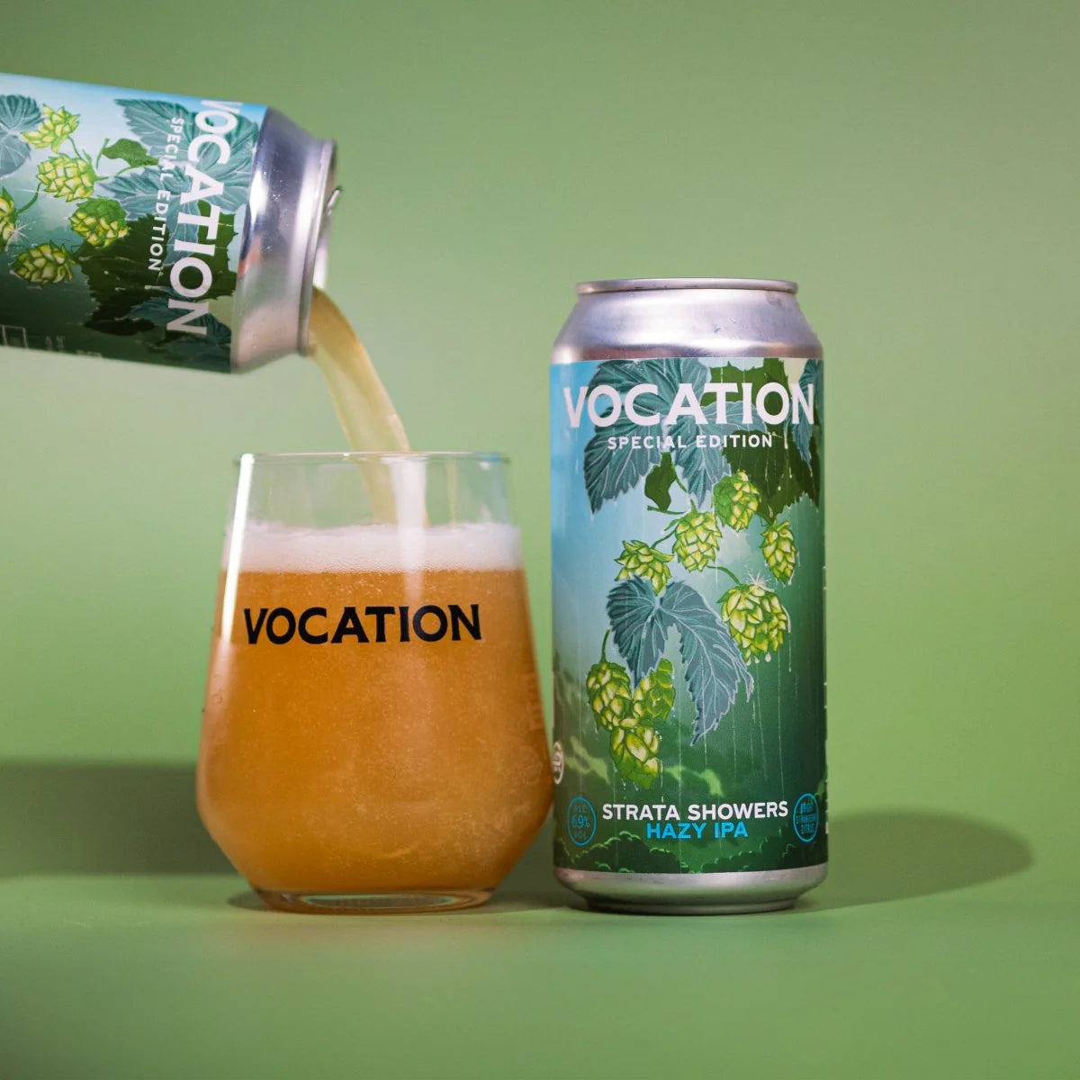 Strata Showers - Vocation Brewery - Hazy IPA, 6.9%, 440ml Can ...