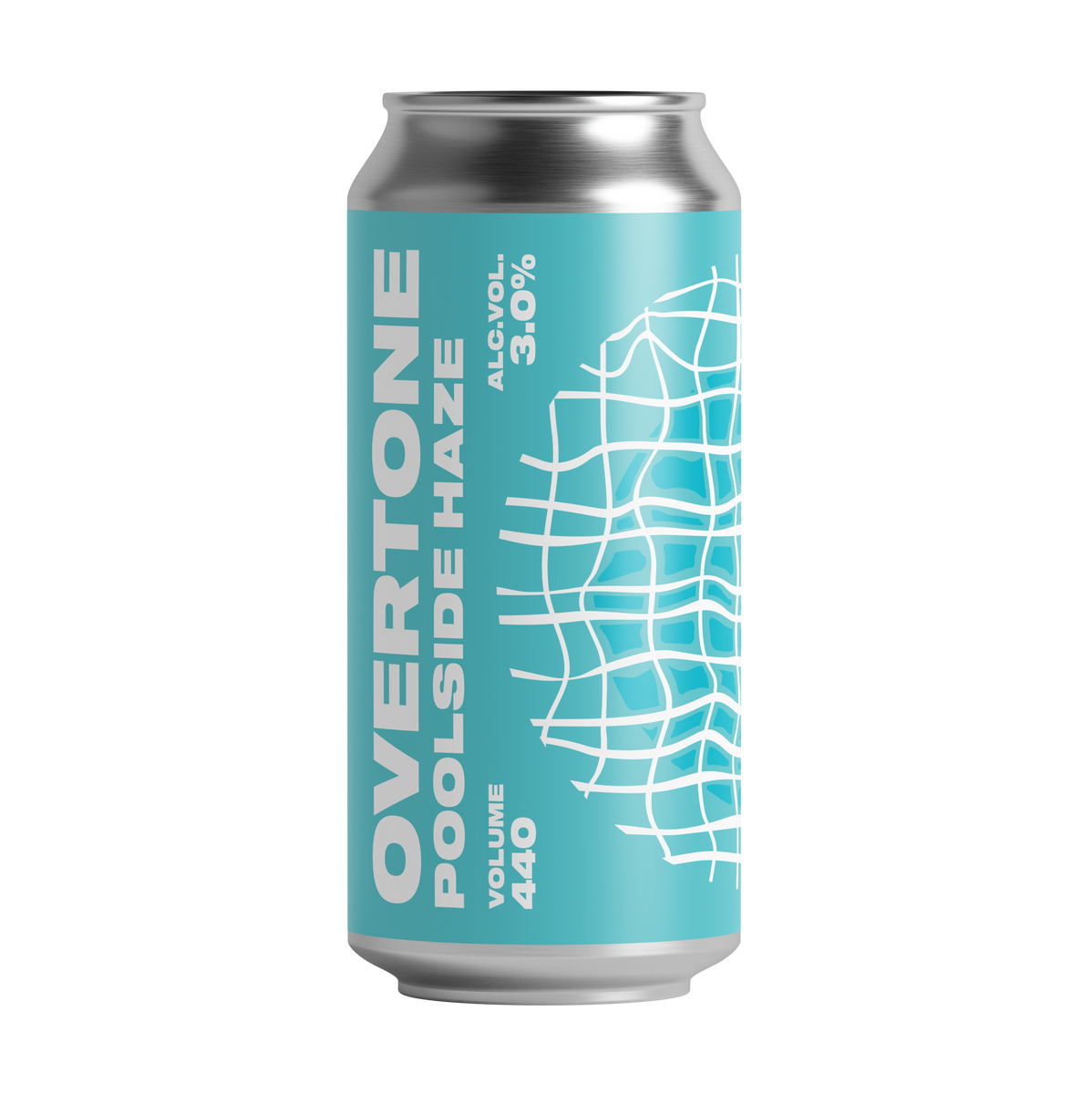 Poolside Haze - Overtone Brewing Co - Small Pale Ale, 3%, 440ml Can ...