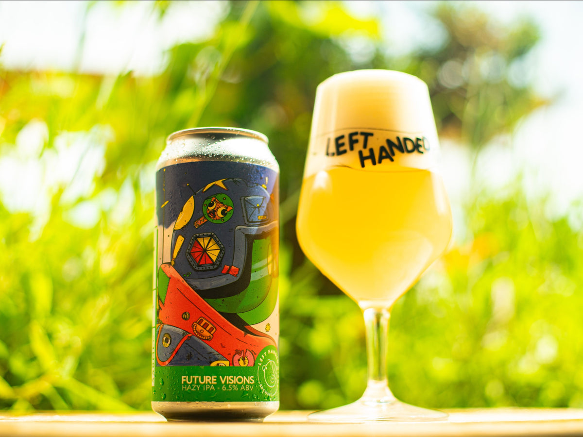 Future Visions - Left Handed Giant - Hazy IPA, 6.5%, 440ml Can ...