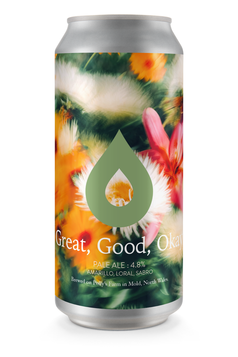 Great, Good, Okay - Polly's Brew Co - Pale Ale, 4.8%, 440ml Can ...