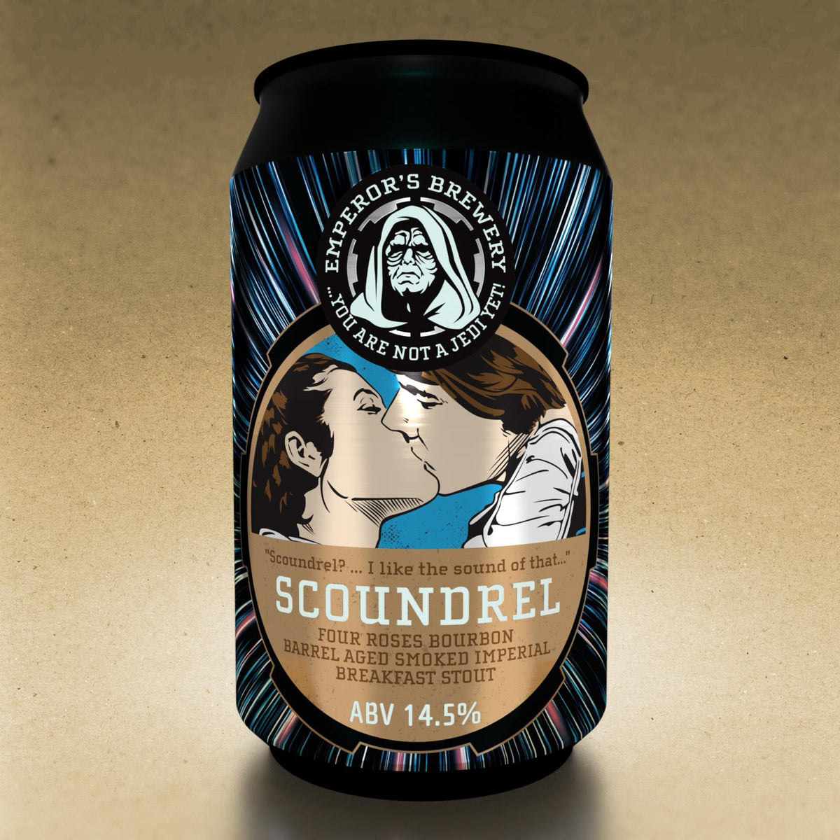 BA Scoundrel - Emperor's Brewery - Four Roses Bourbon Smoked Imperial ...