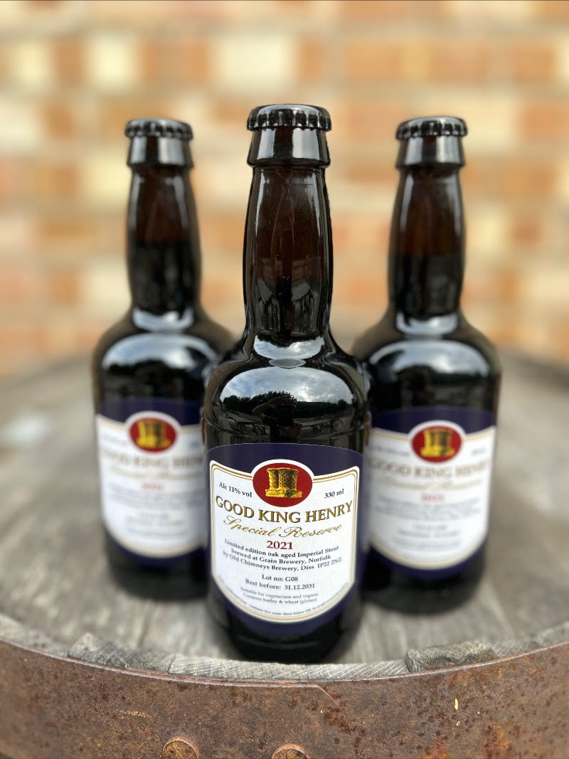 Good King Henry Special Reserve 2021 - Old Chimneys Brewery - Aged Imp ...
