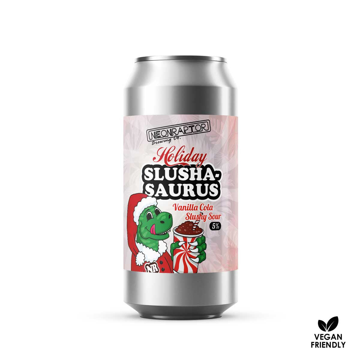 Holiday Slushasaurus - Neon Raptor - Vanilla Cola Slushy Sour, 5%, 440 ...