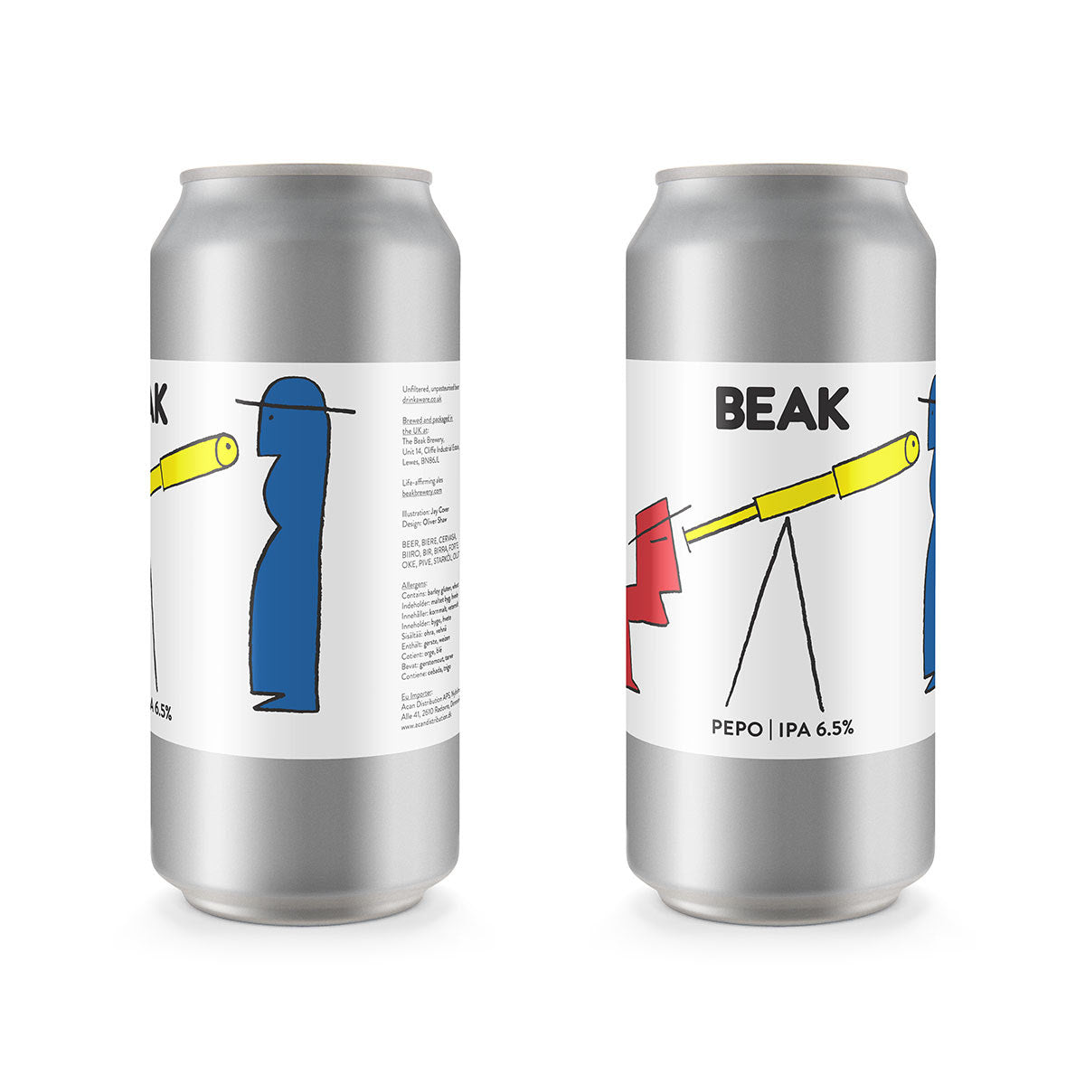Pepo - Beak Brewery - IPA, 6.5%, 440ml Can – Raynville Superstore