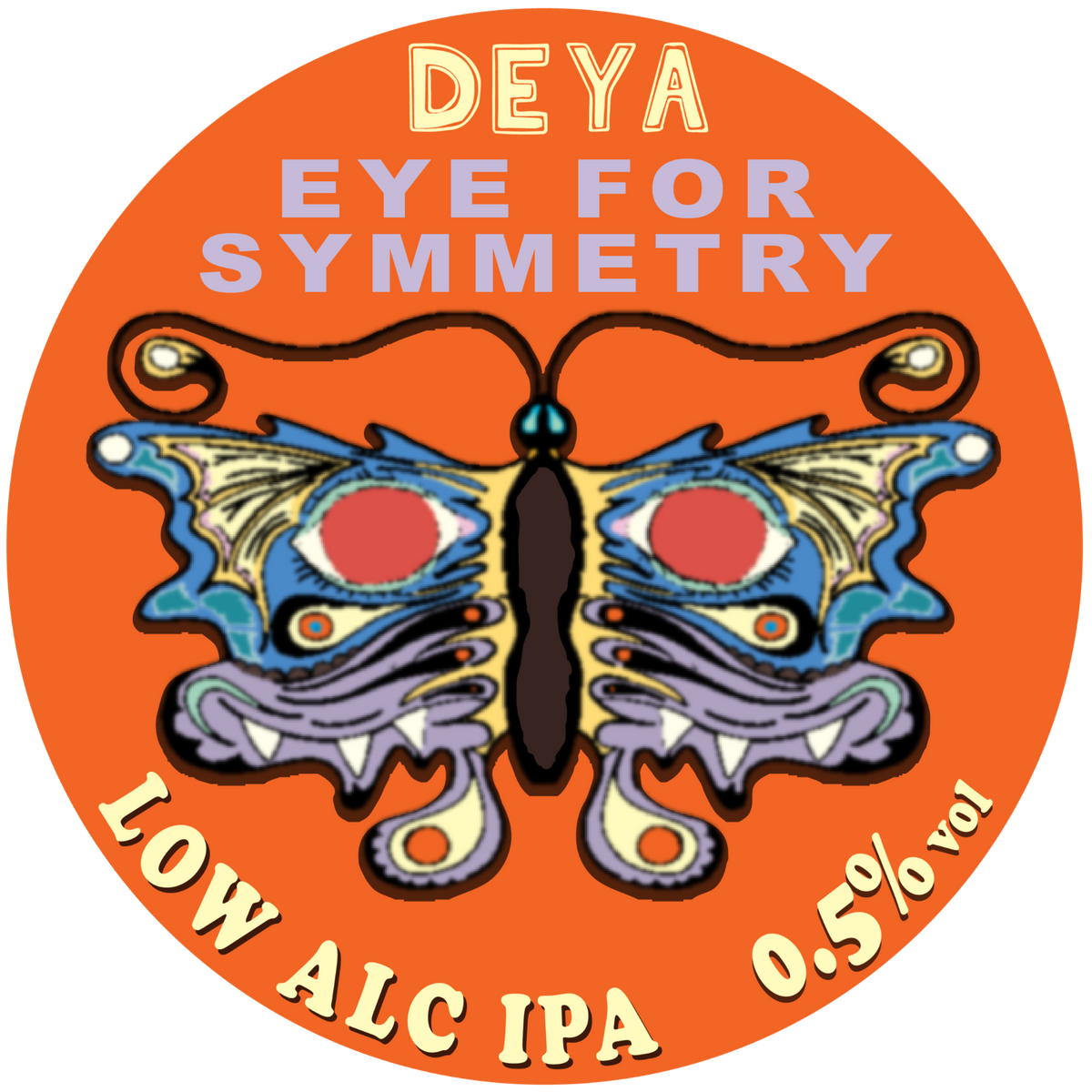 Eye For Symmetry - Deya Brewing - Low Alcohol IPA, 0.5%, 500ml Can ...