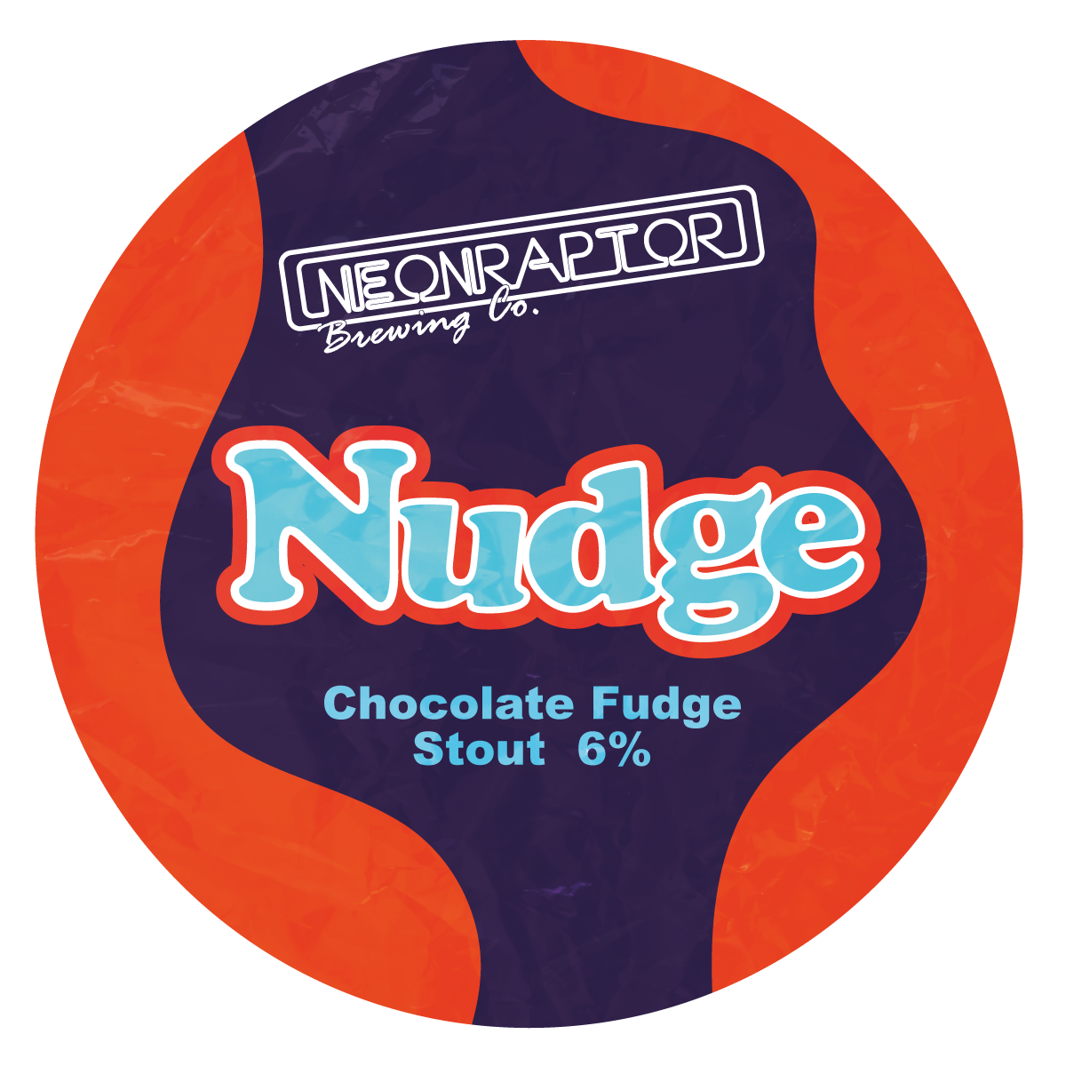 Nudge - Neon Raptor - Chocolate Fudge Stout, 6%, 440ml Can – Raynville ...
