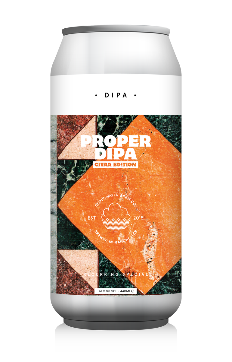 Proper DIPA - Cloudwater - Citra DIPA, 8%, 440ml Can – Raynville Superstore