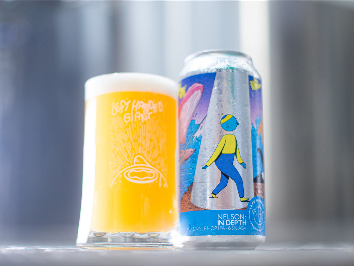Nelson: In Depth - Left Handed Giant - Single Hop Nelson Sauvin IPA, 6 ...