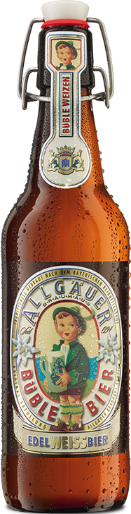 EdelWeiss Bier - Allgäuer Brauhaus - Weiss Beer, 5.3%, 500ml Bottle ...