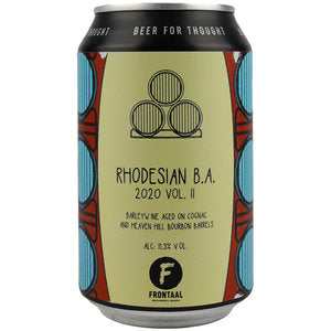 Rhodesian B.A. 2020 Vol. II - Brouwerij Frontaal - Cognac & Heaven Hil ...