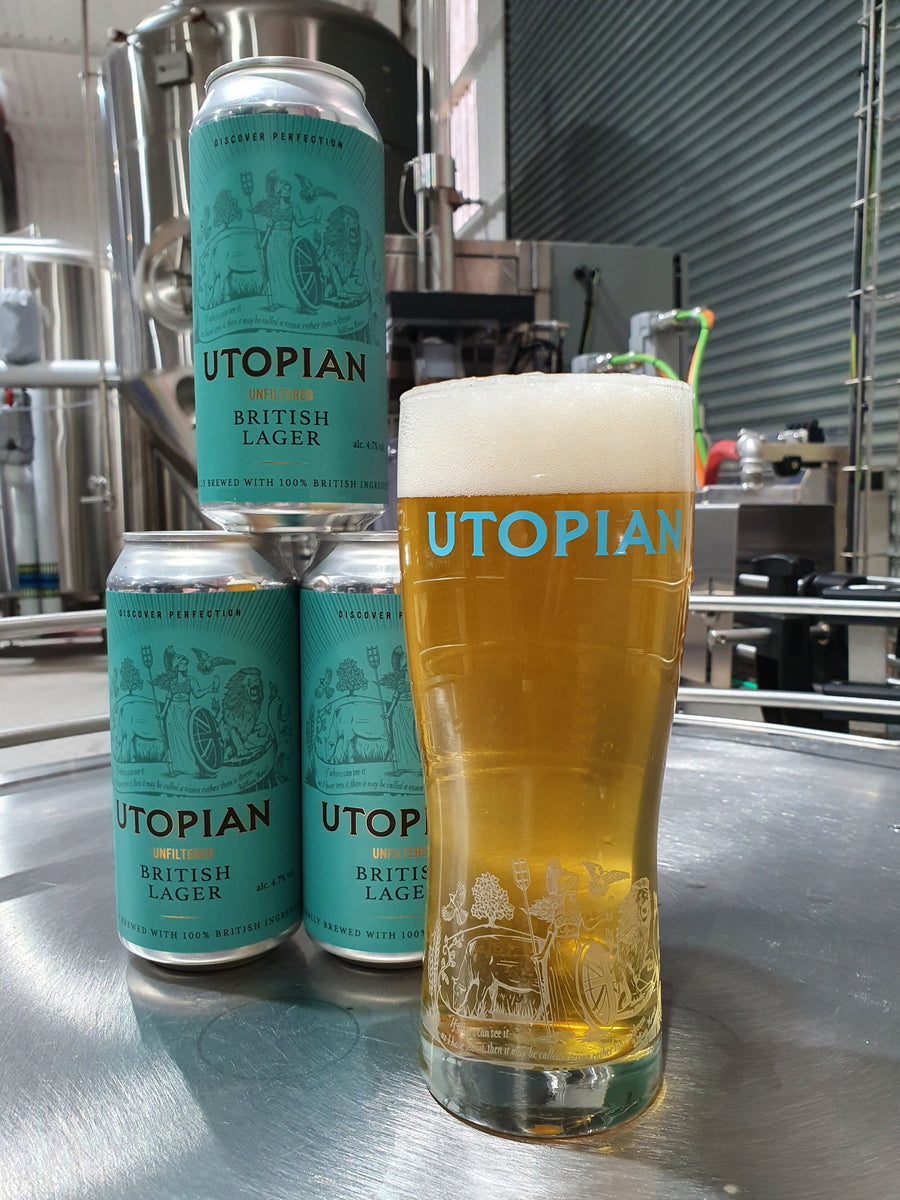 Unfiltered British Lager - Utopian Brewing - Unfiltered British Lager ...