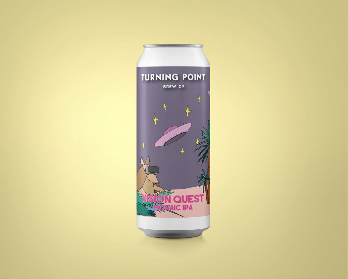 Vision Quest - Turning Point Brew Co - Mosaic IPA, 7%, 440ml Can ...