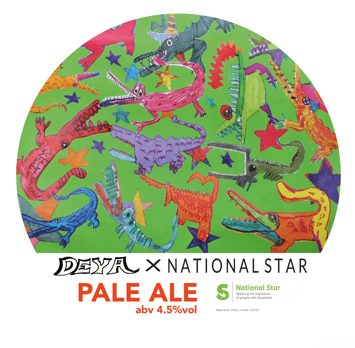 National Star - Deya Brewing X National Star - Pale Ale, 4.5%, 500ml C ...