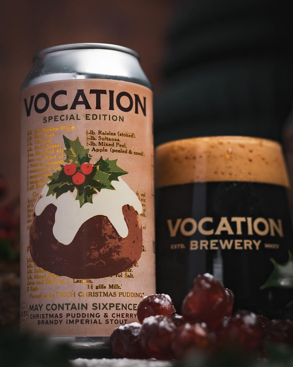 May Contain Sixpence - Vocation Brewery - Christmas Pudding & Cherry B – Raynville Superstore