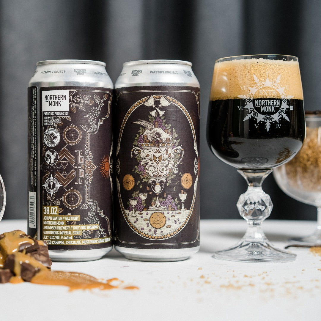 38.02 Gluttony - Northern Monk X Amundsen X Holy Goat - Imperial Stout ...