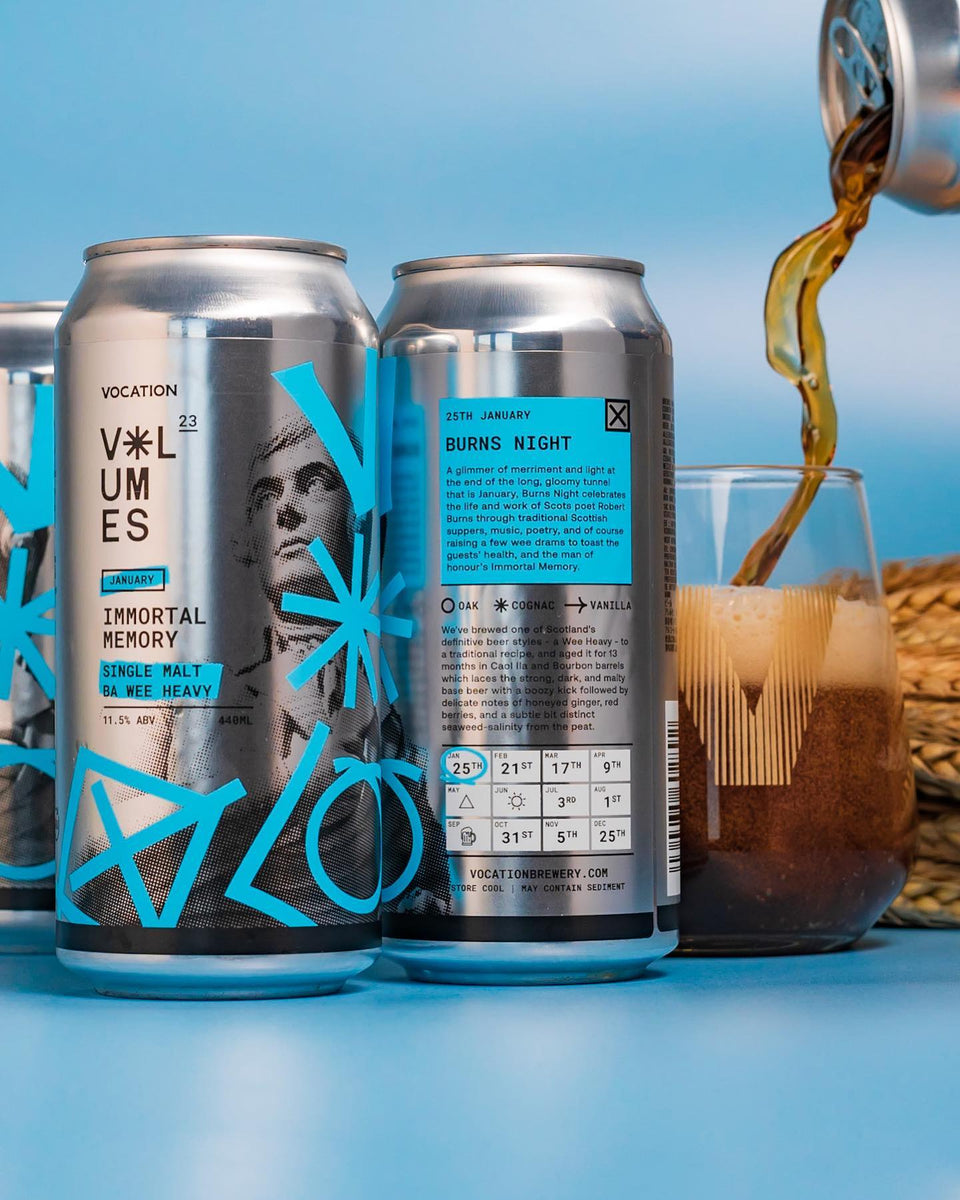 Immortal Memory - Vocation Brewery - Single Malt Barrel Aged Wee Heavy ...