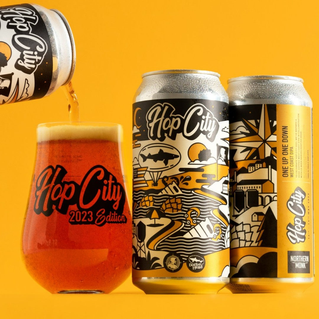 One Up One Down - Northern Monk X Dogfish Head X Hop City - West Coast ...