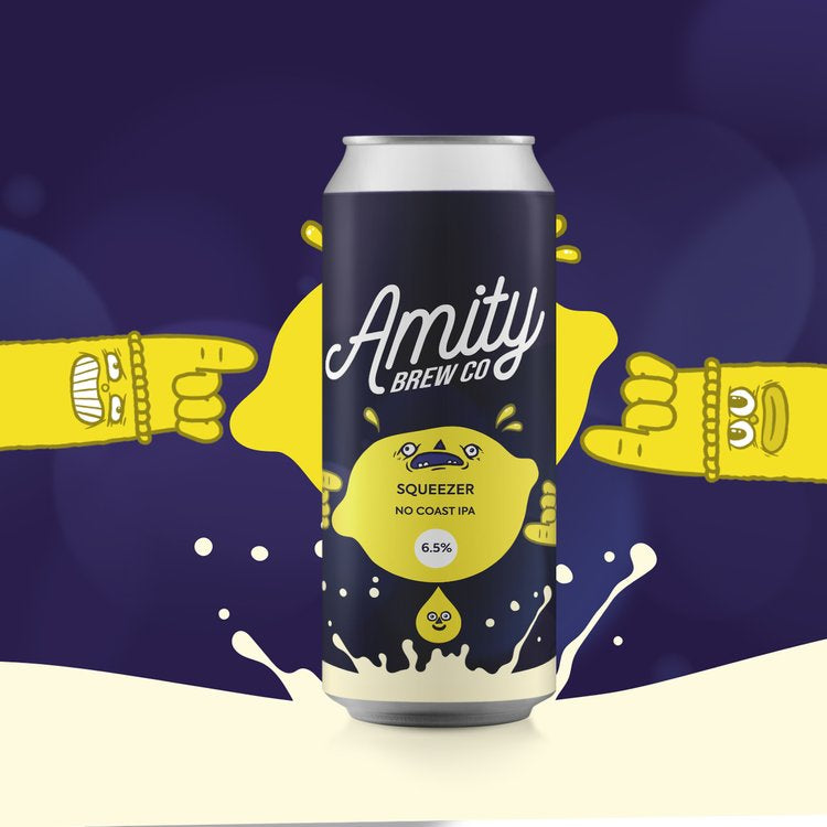 Squeezer - Amity Brew Co - No Coast IPA, 6.5%, 440ml Can – Raynville ...