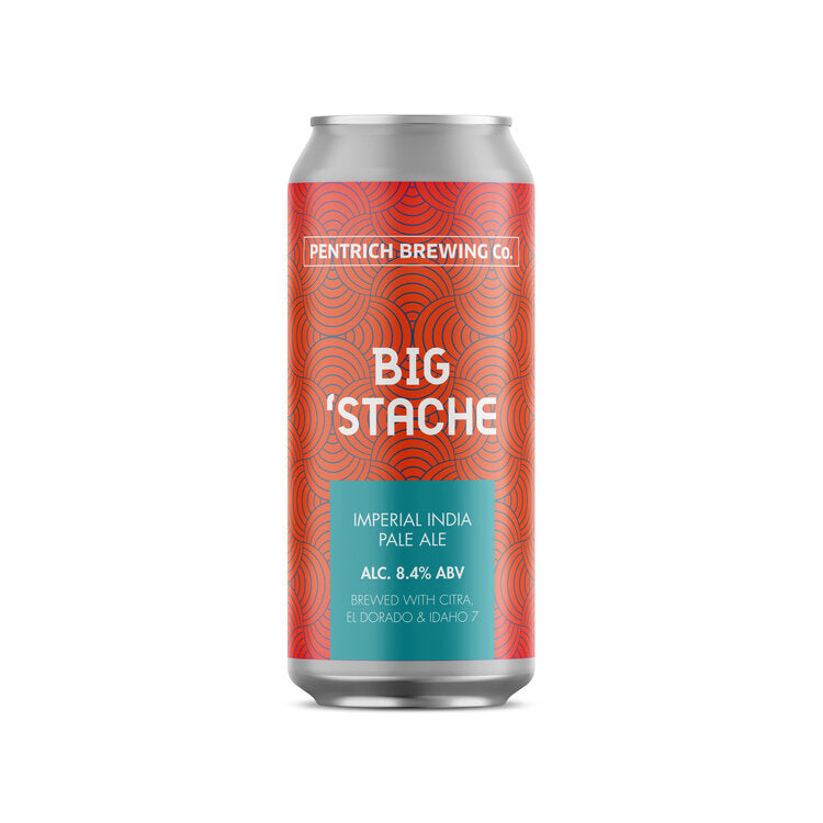Big 'Stache - Pentrich Brewing Co - Imperial IPA, 8.4%, 440ml Can ...