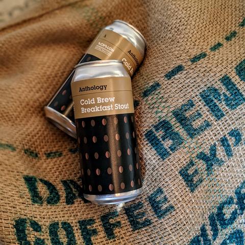 Cold Brew Breakfast Stout - Anthology Brewing Co - Coffee Stout, 6%, 4 ...