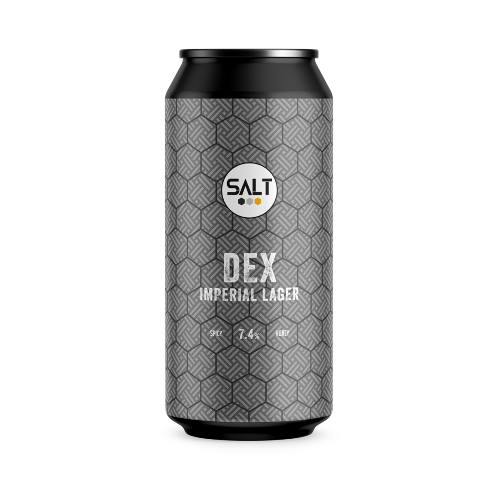 Dex - Salt Beer Factory - Imperial Lager, 7.4%, 440ml Can – Raynville ...