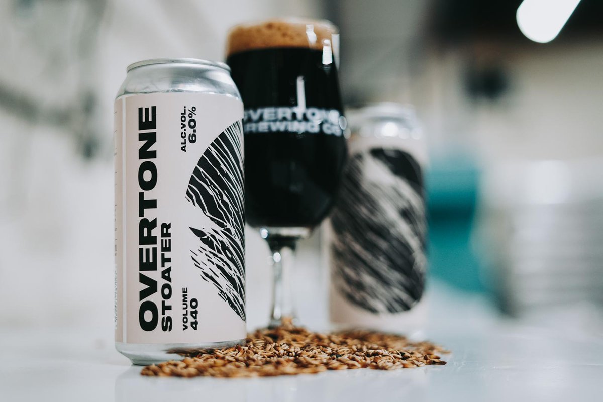 Stoater - Overtone Brewing Co - Oatmeal Stout, 6%, 440ml Can ...